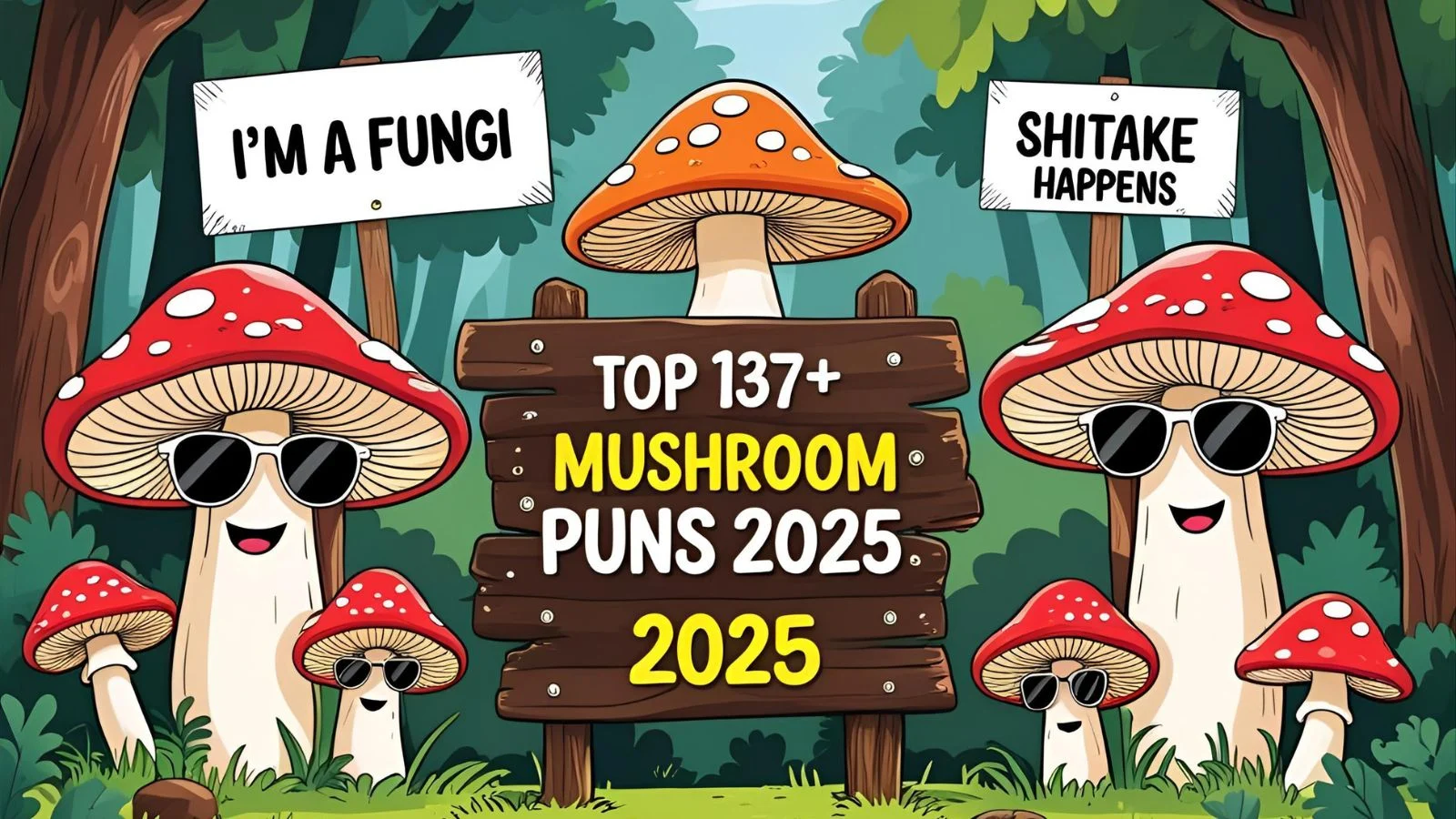 Top 137+ Mushroom Puns That Are a Fungi Good Time in 2025