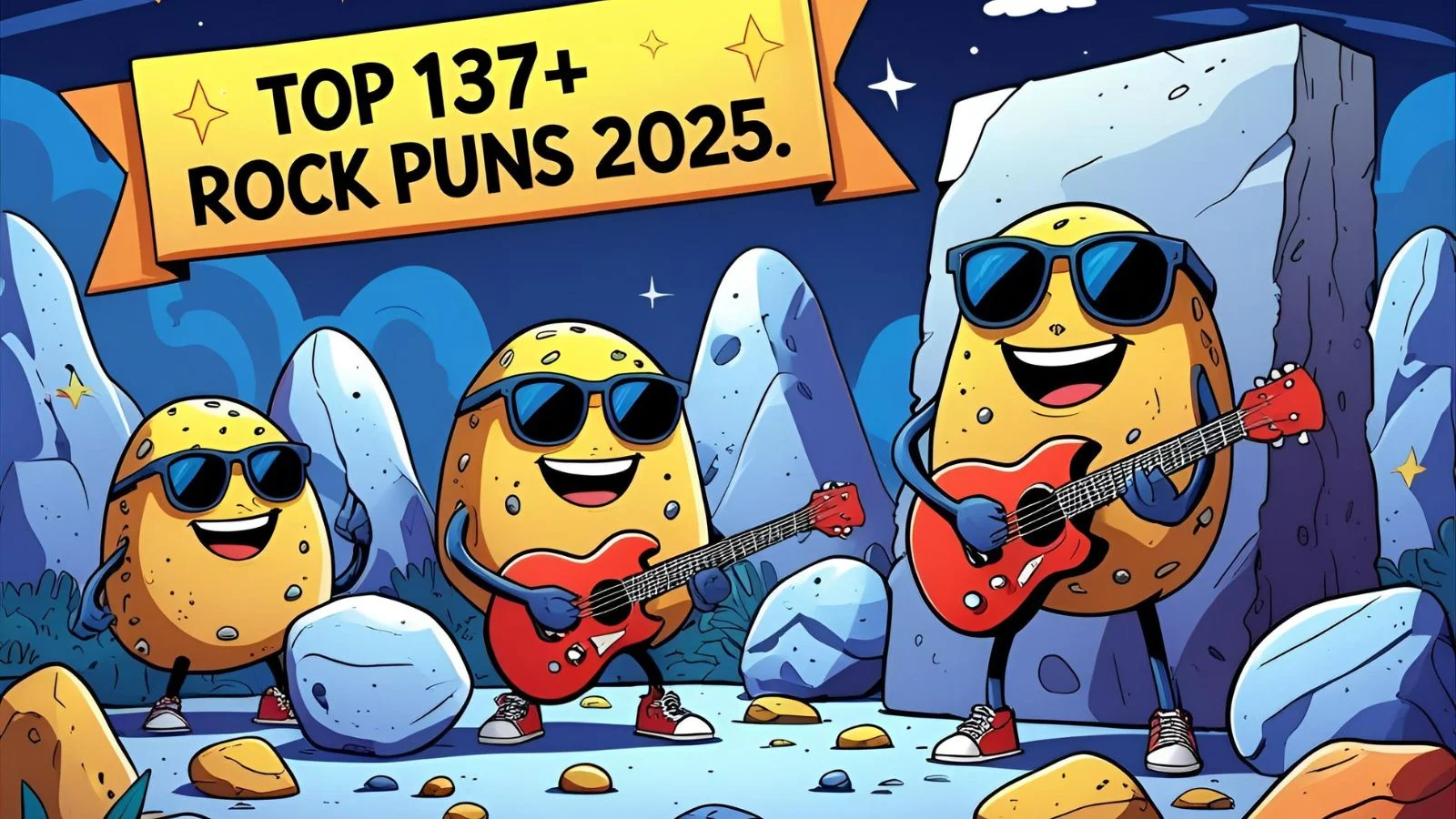 Top 137+ Rock Puns That Rolling You in Laughter [2025 Edition]