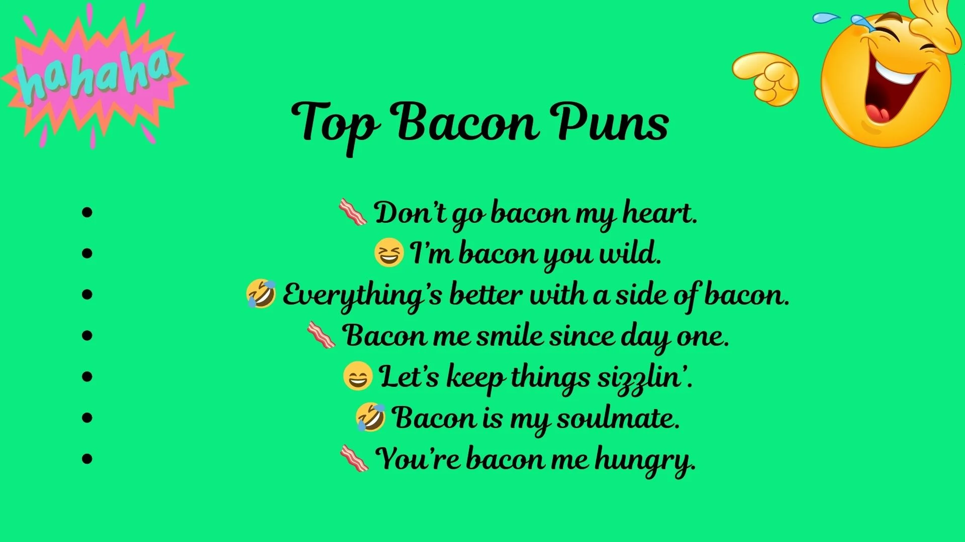 180 Top Bacon Puns to Tickle Your Funny Bone