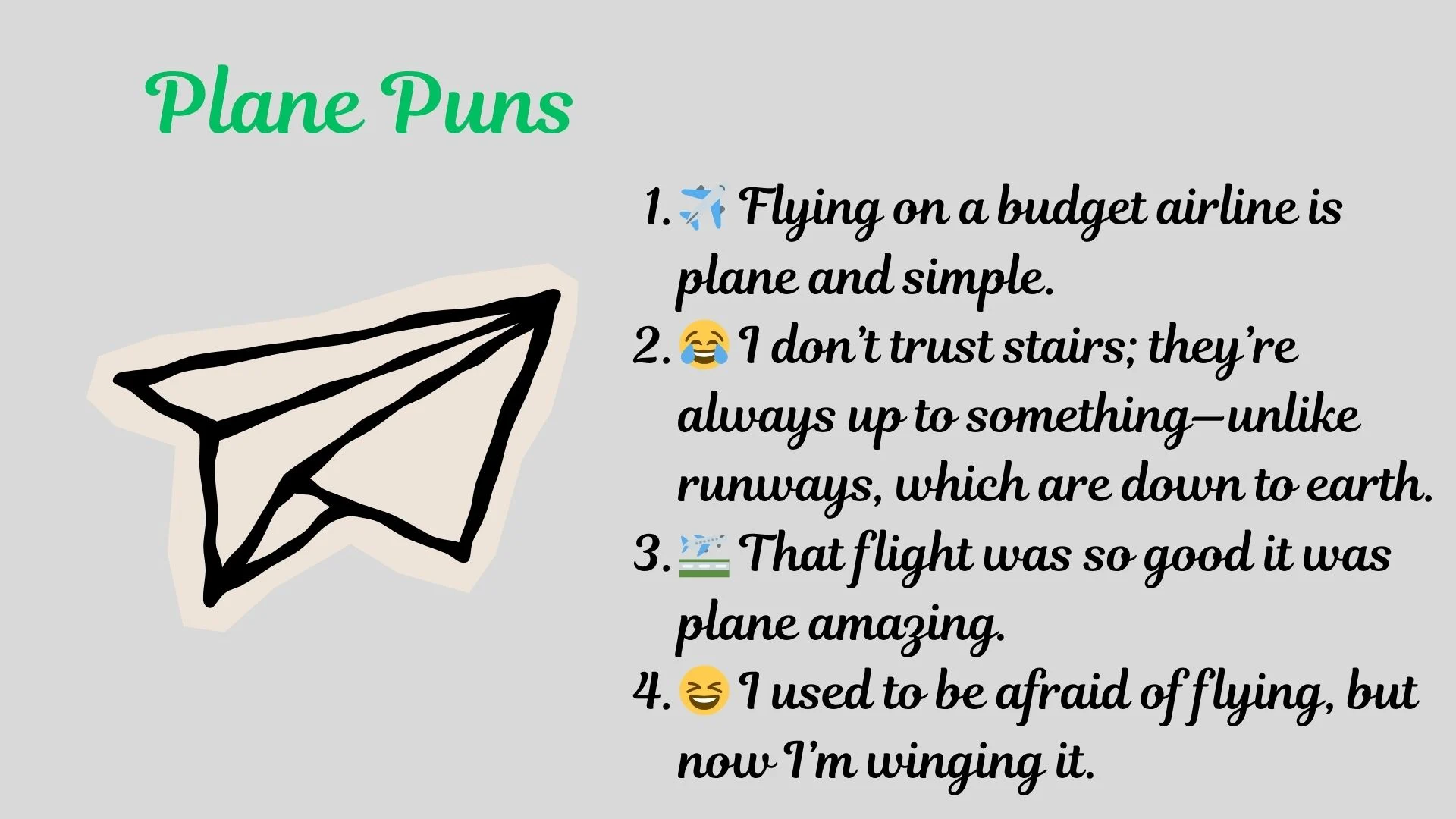 137 Best Plane Puns [Trending Edition]
