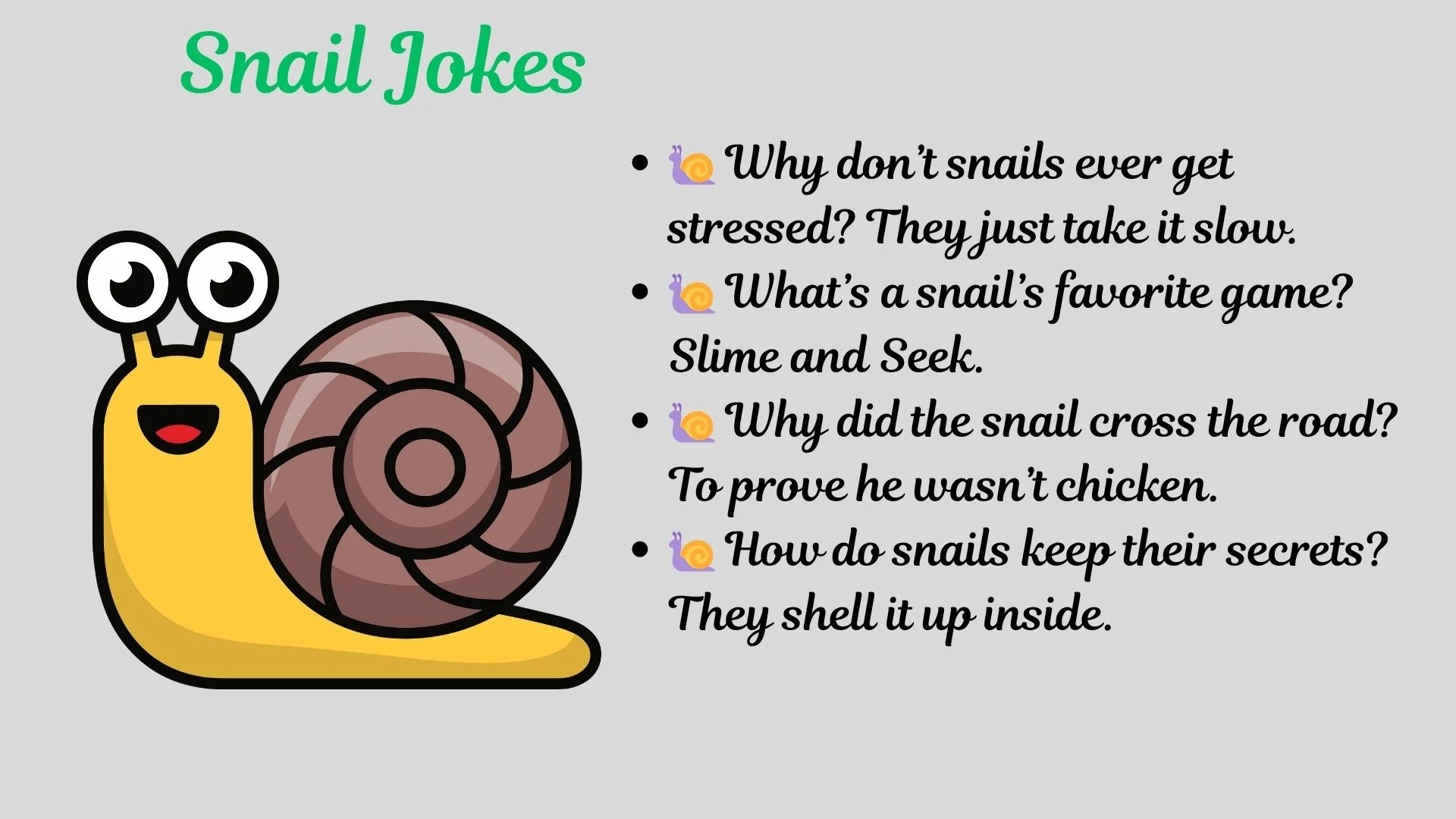 828+ Best Snail Jokes [ Trending Edition]