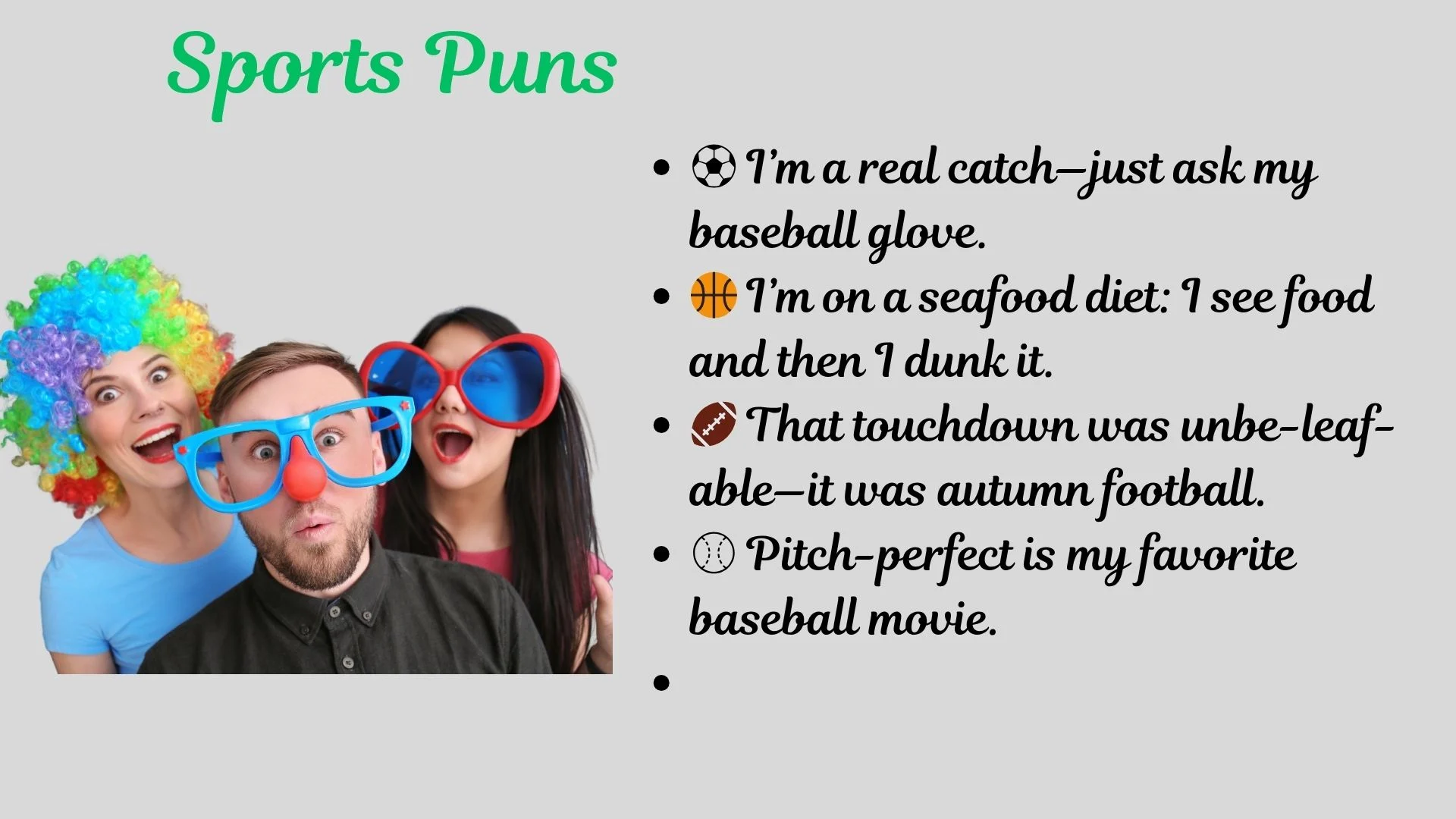 144 Best Sports Puns [ Trending Edition]