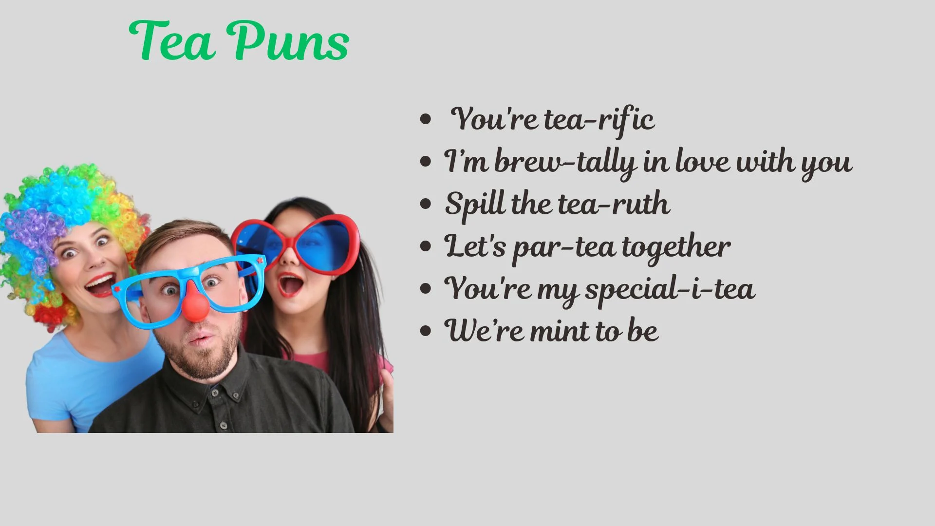 244 Best Tea Puns That Are Brew-tifully Funny